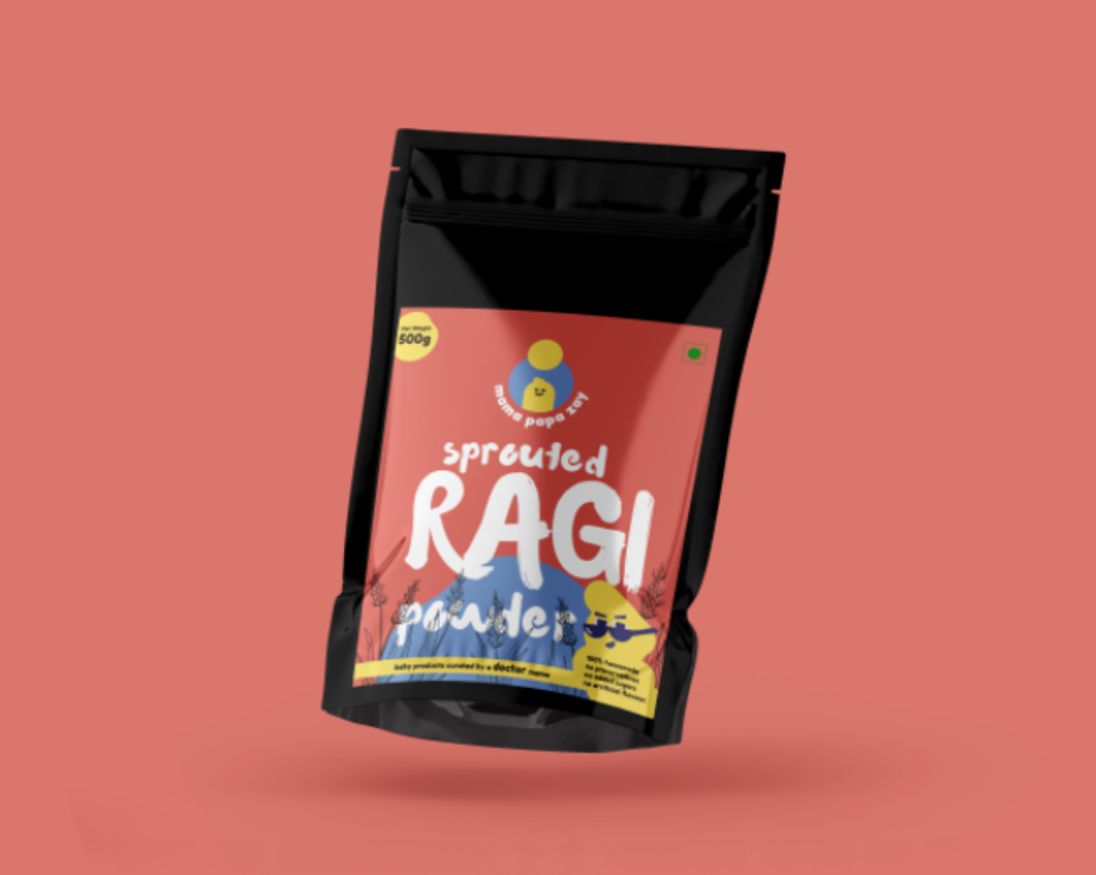 Sprouted Ragi – MAMA PAPA ZAY